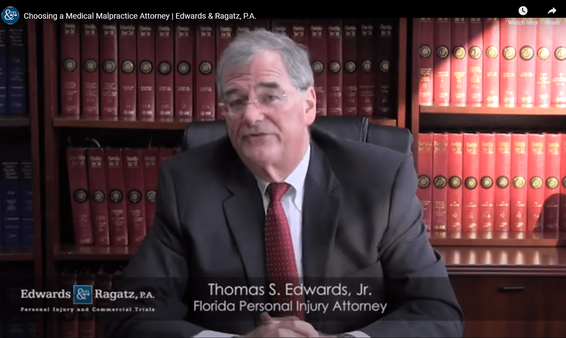 Video: Choosing a Medical Malpractice Attorney